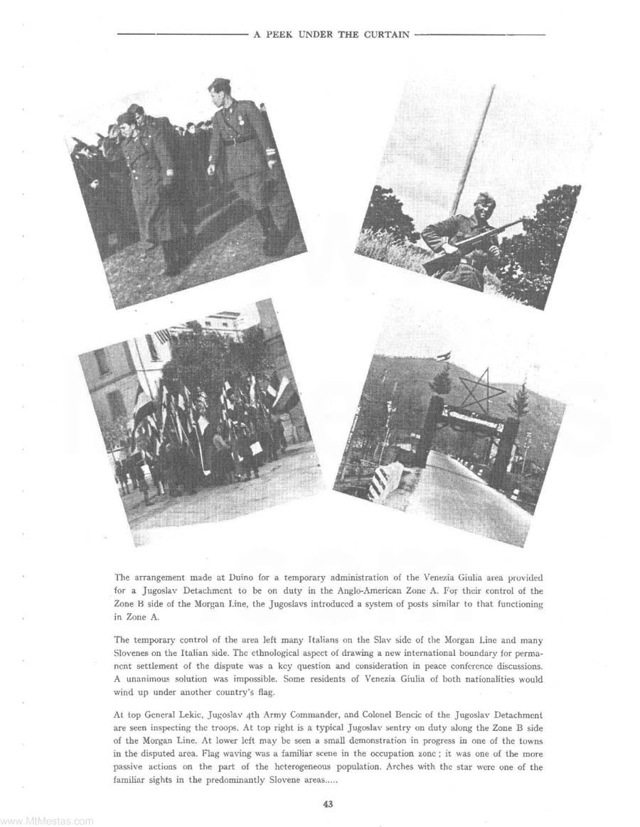 350th Infantry In Occupation With the 88th Blue Devils in Italy