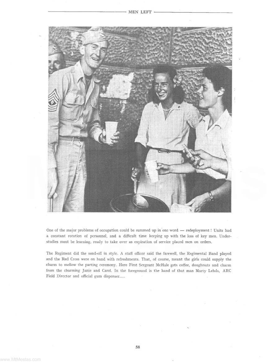 350th Infantry In Occupation With the 88th Blue Devils in Italy