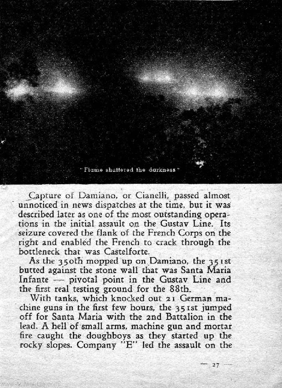 "We Were There - From Gruber to Brenner Pass" The 88th Infantry ...