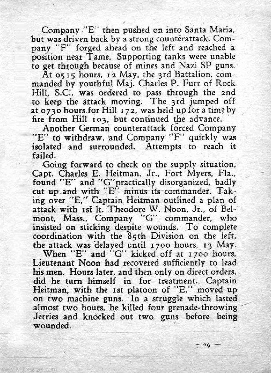 "We Were There - From Gruber to Brenner Pass" The 88th Infantry ...