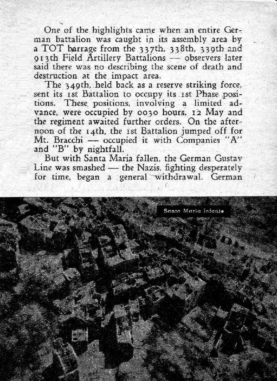 "We Were There - From Gruber to Brenner Pass" The 88th Infantry ...