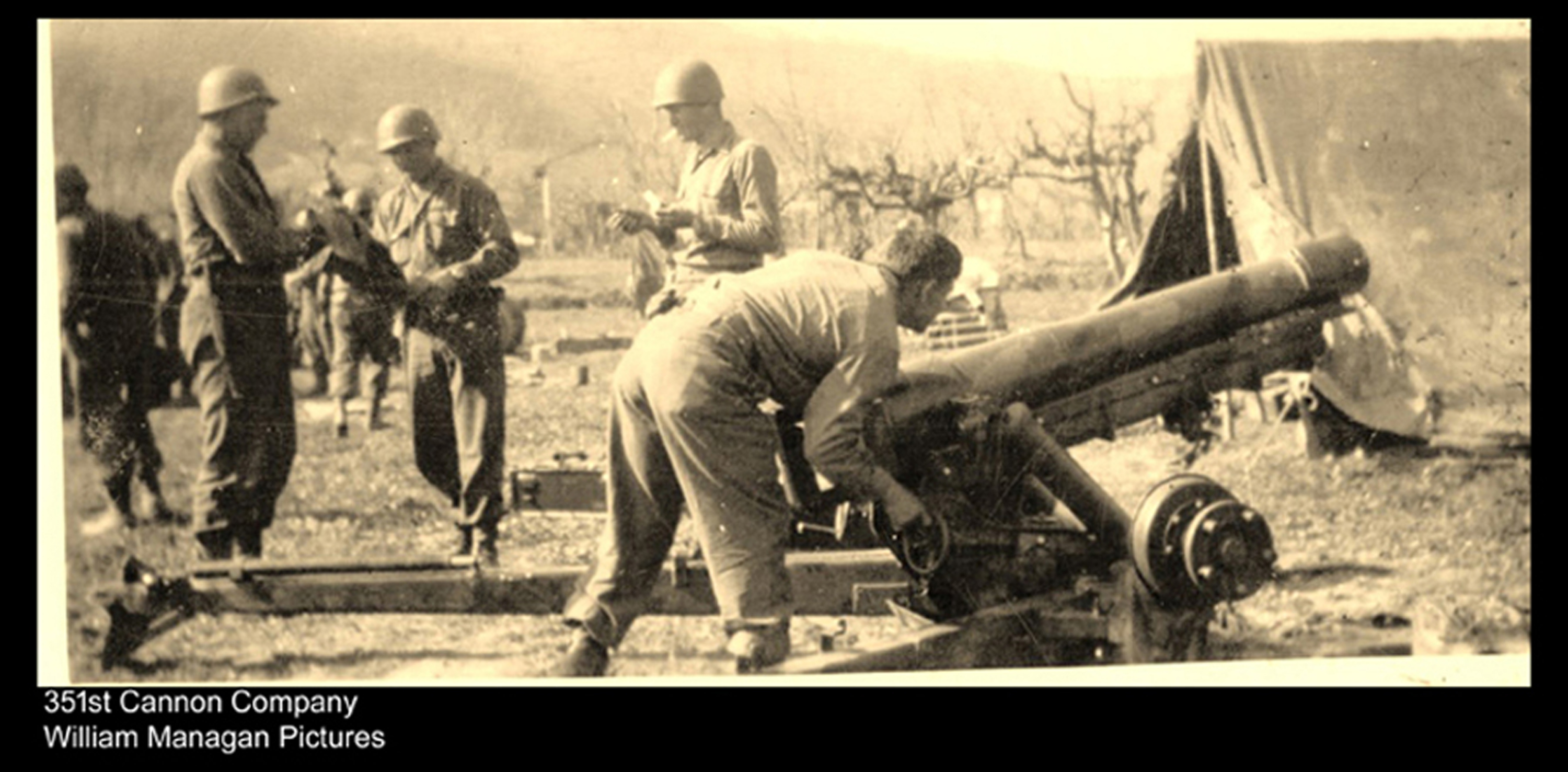 William Managan Pictures Group 1-351st Cannon Company-88th Infantry ...